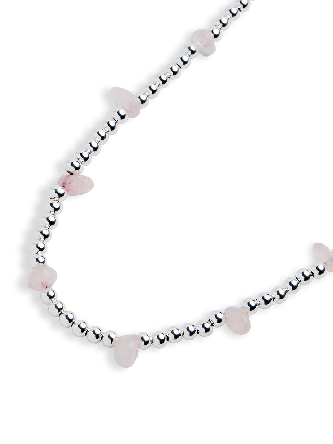 Rose Quartz Chip Necklace