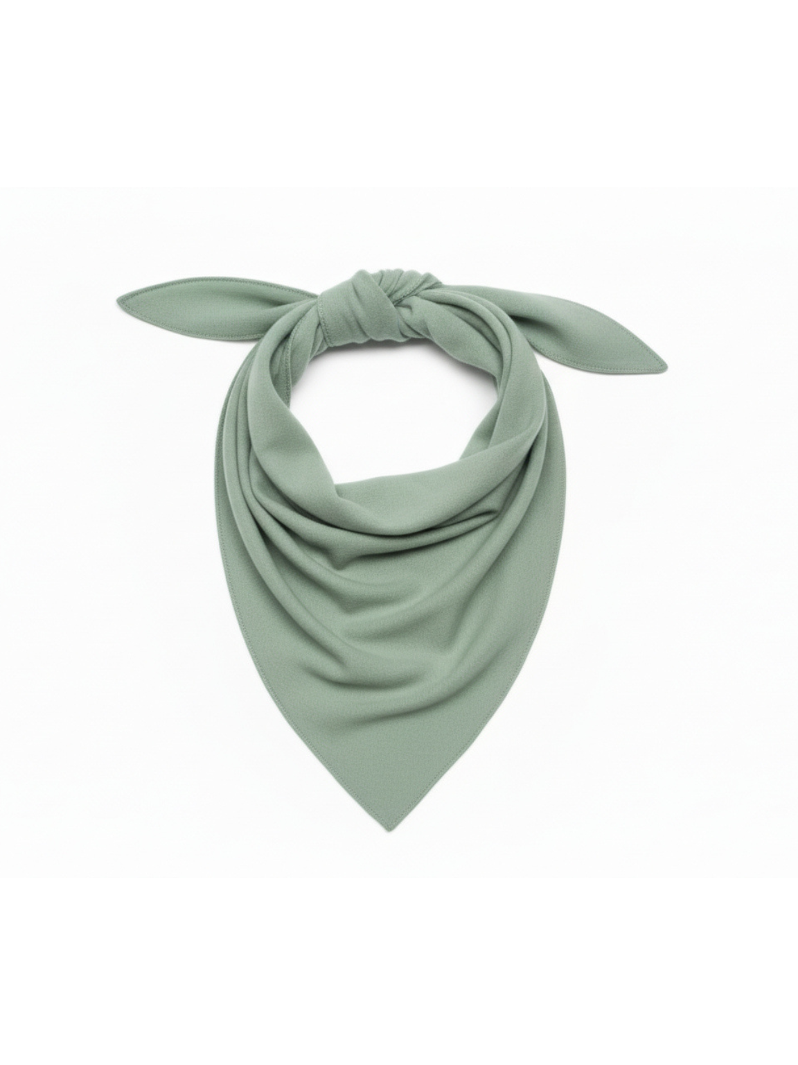 Green Wool Blend Neck/Head Scarf – Tillett's